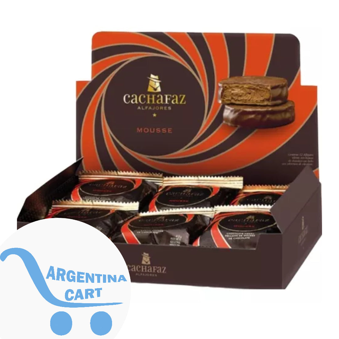 Cachafaz - Alfajor de Mousse de Chocolate (Caja x 12) – argentinacart